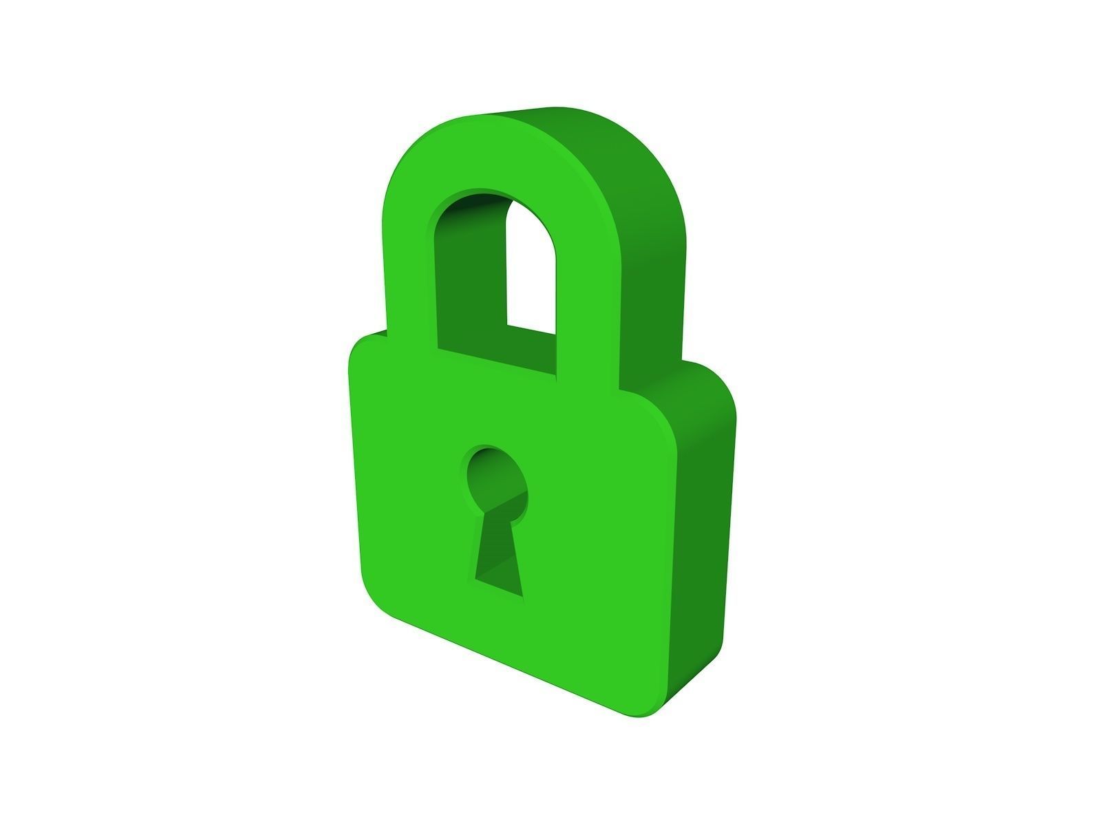 Lock For 3D printing 3D model 3D printable | CGTrader