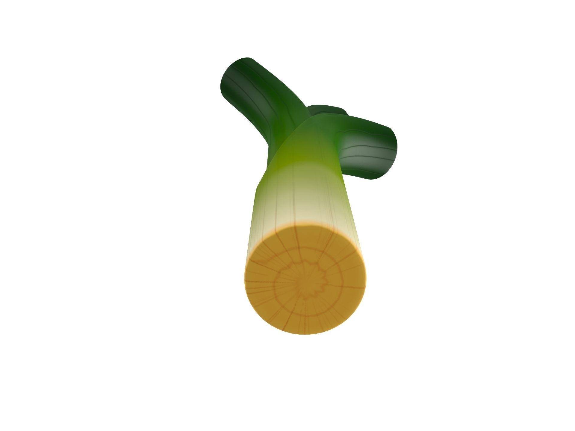3D model Cartoon Leek VR / AR / low-poly | CGTrader