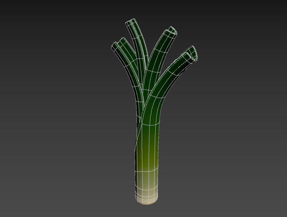 3D model Cartoon Leek VR / AR / low-poly | CGTrader