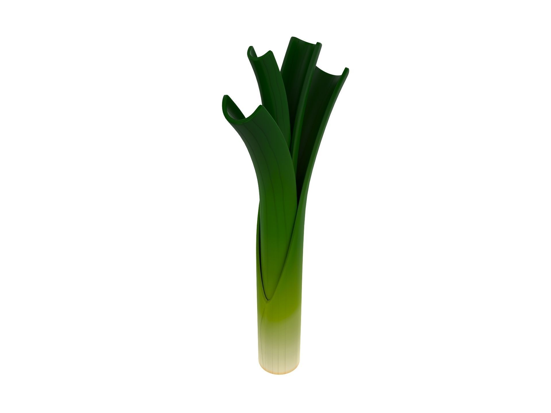3D model Cartoon Leek VR / AR / low-poly | CGTrader