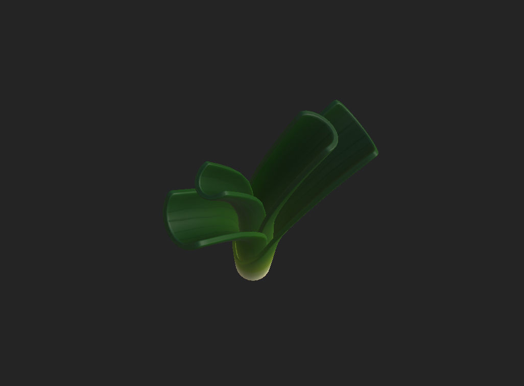 3D model Cartoon Leek VR / AR / low-poly | CGTrader