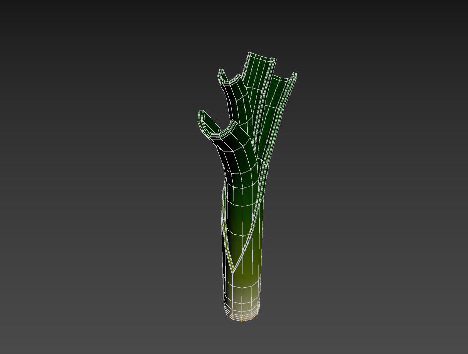 3D model Cartoon Leek VR / AR / low-poly | CGTrader