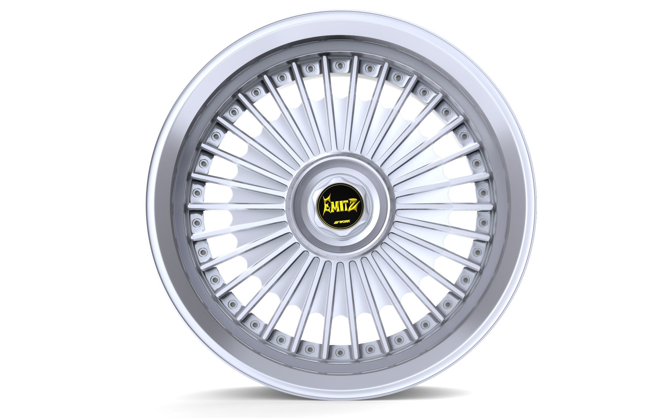 WORK EMITZ Wheels Version 1 3D model | CGTrader
