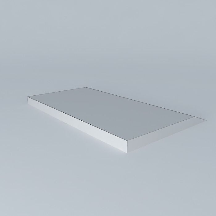 White Ramp free 3D model | CGTrader