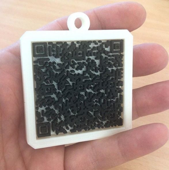 Individualized QR Codes printed 3D model 3D printable | CGTrader
