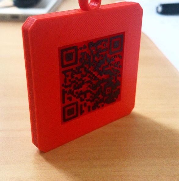 Individualized QR Codes printed 3D model 3D printable | CGTrader