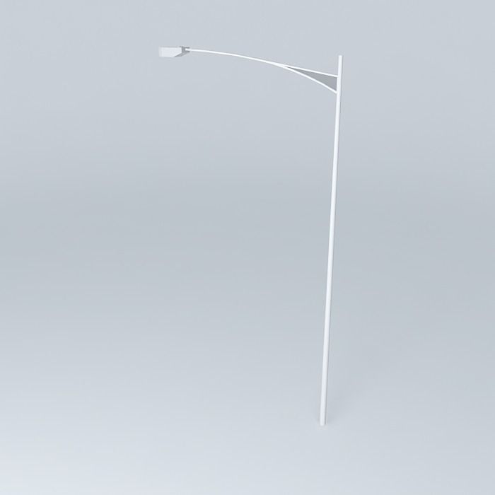 Lamp Post / Poste de Luz 10 free 3D Model MAX OBJ 3DS FBX STL SKP ...