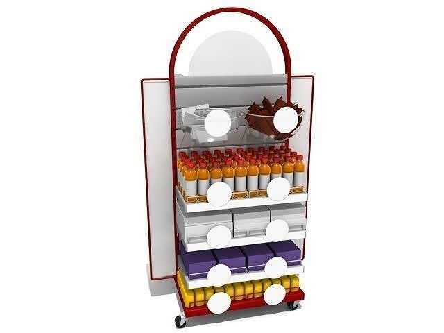 Shop Rack 3D model | CGTrader