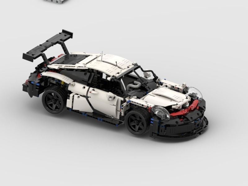 Porsche 911 RSR 42096 3D model | CGTrader