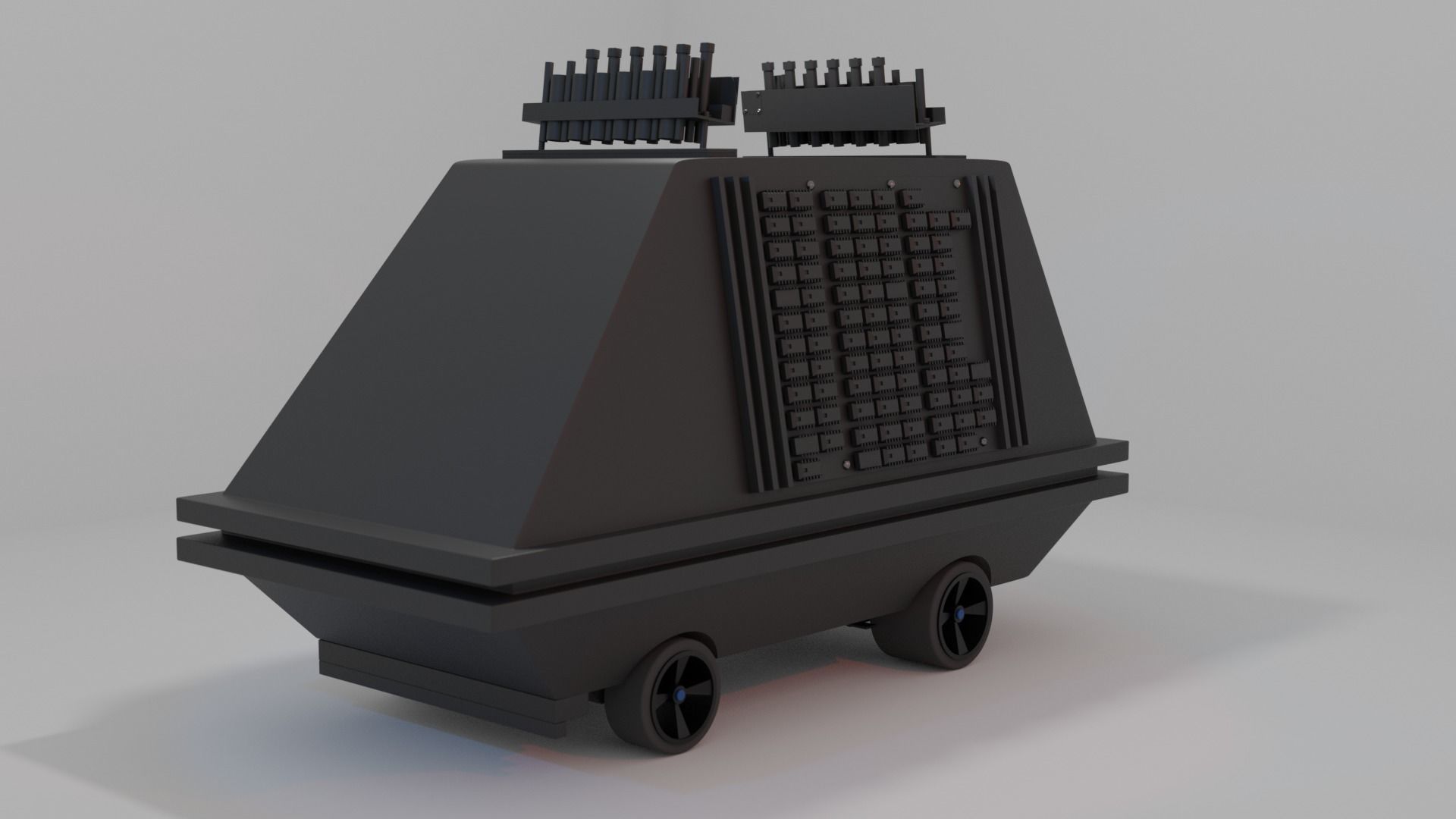 MSE-6 Mouse Droid Star Wars 3D model animated | CGTrader