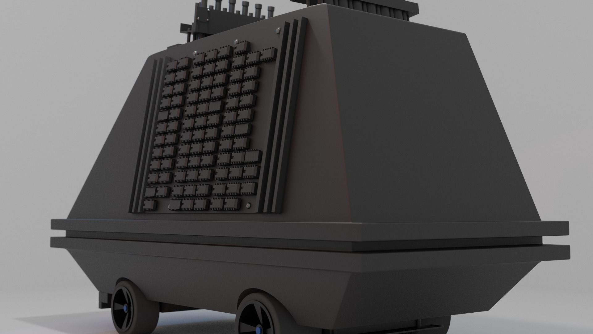 MSE-6 Mouse Droid Star Wars 3D model animated | CGTrader