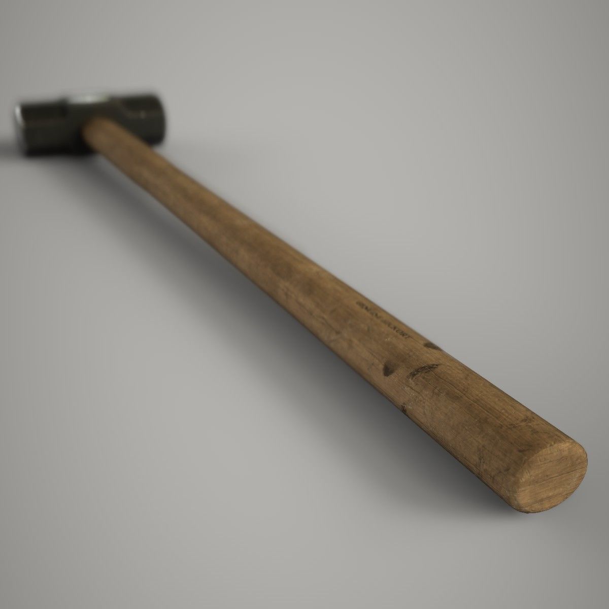 3D model Sledge Hammer VR / AR / low-poly | CGTrader