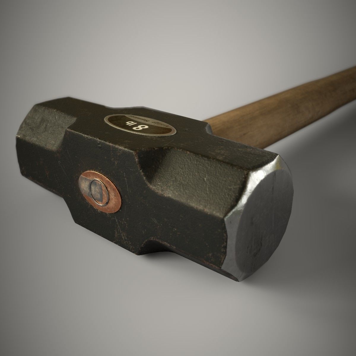 3D model Sledge Hammer VR / AR / low-poly | CGTrader