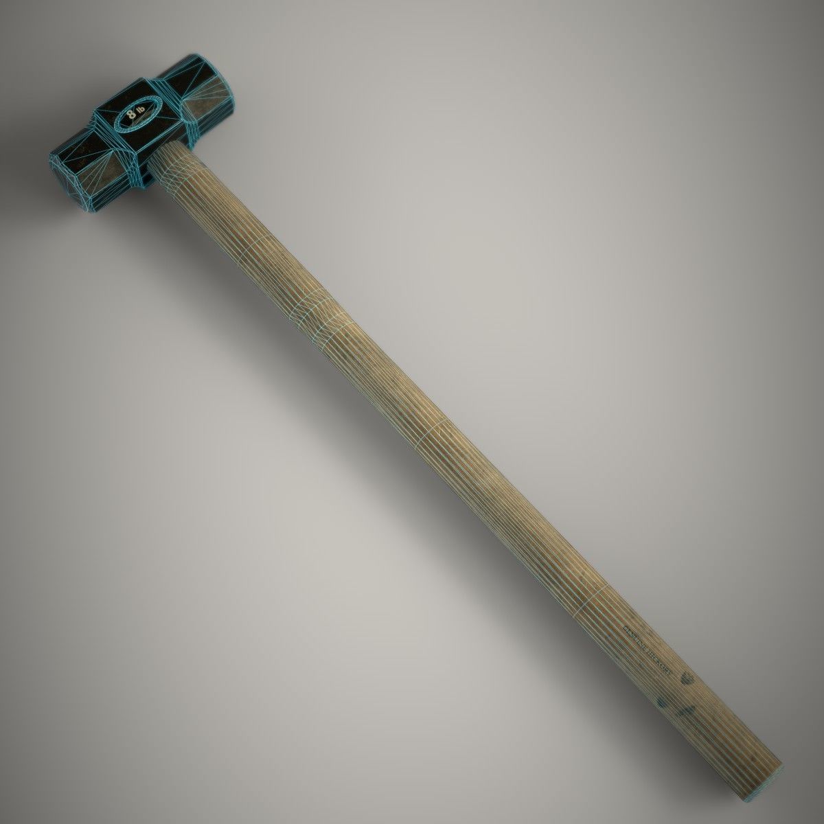 3D model Sledge Hammer VR / AR / low-poly | CGTrader