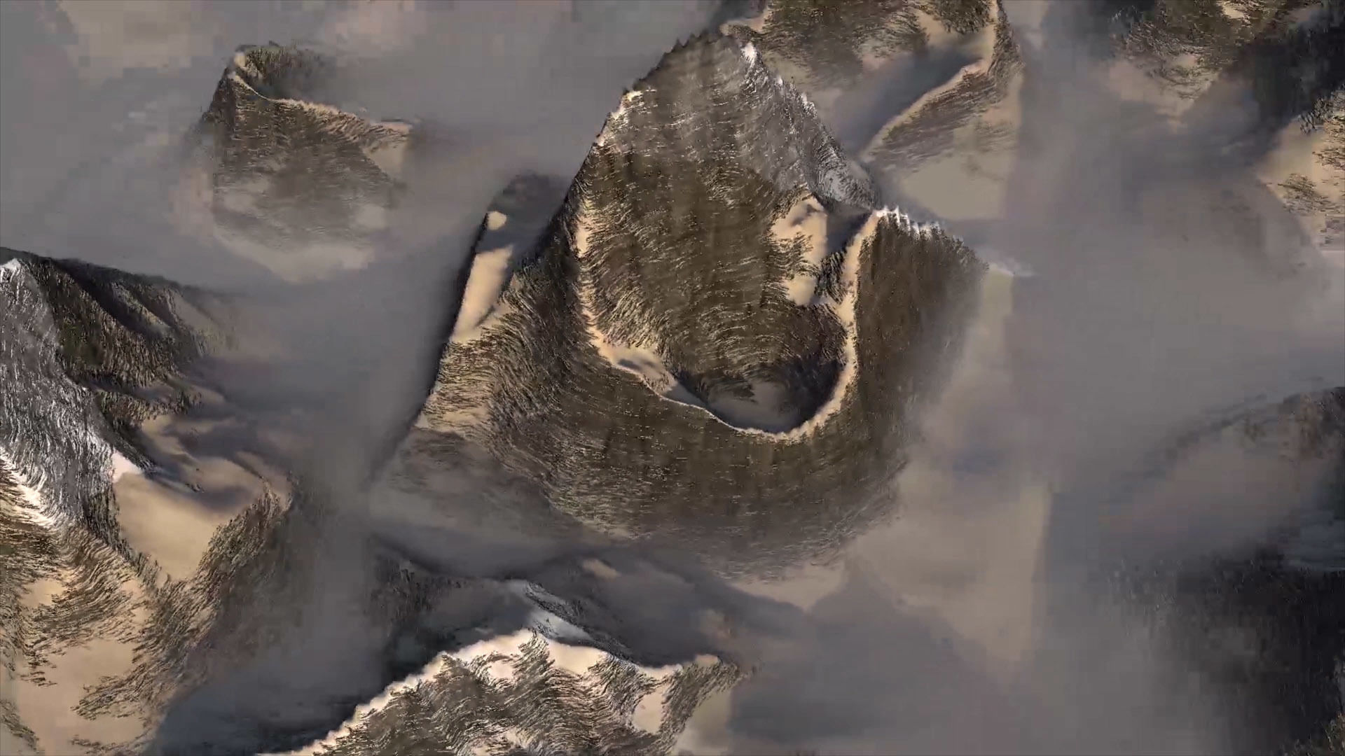 snowy mountain animation 3D model animated rigged | CGTrader