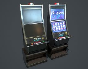 Low-poly Slot machine 3D Models | CGTrader