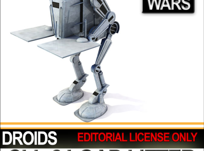 CLL 8 Load Lifter Droid Star Wars 3D Model OBJ 3DS C4D VUE | CGTrader.com