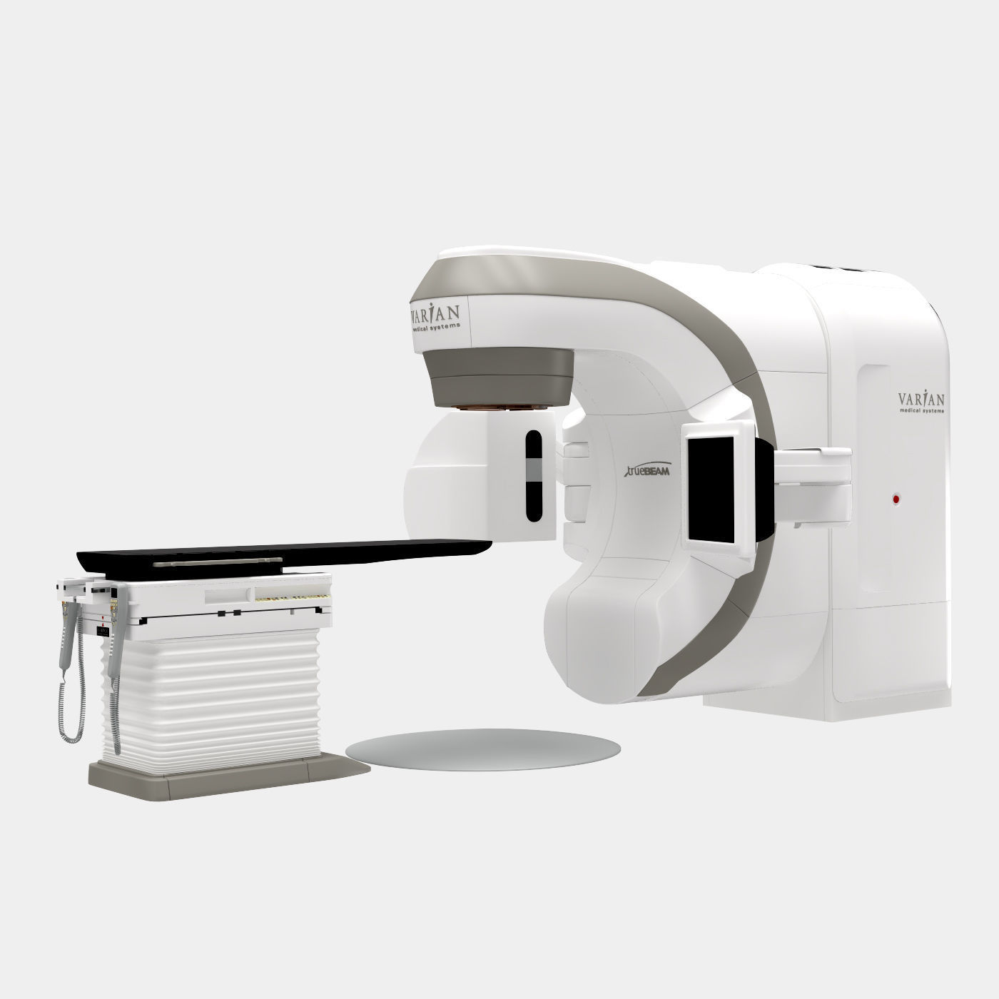 Varian Truebeam Linear Accelerator Radiotherapy system 3D model ...
