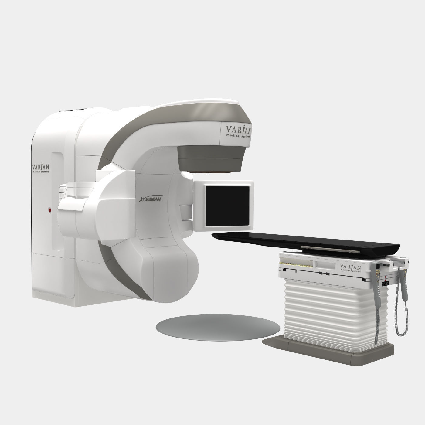 Varian Truebeam Linear Accelerator Radiotherapy system 3D model ...