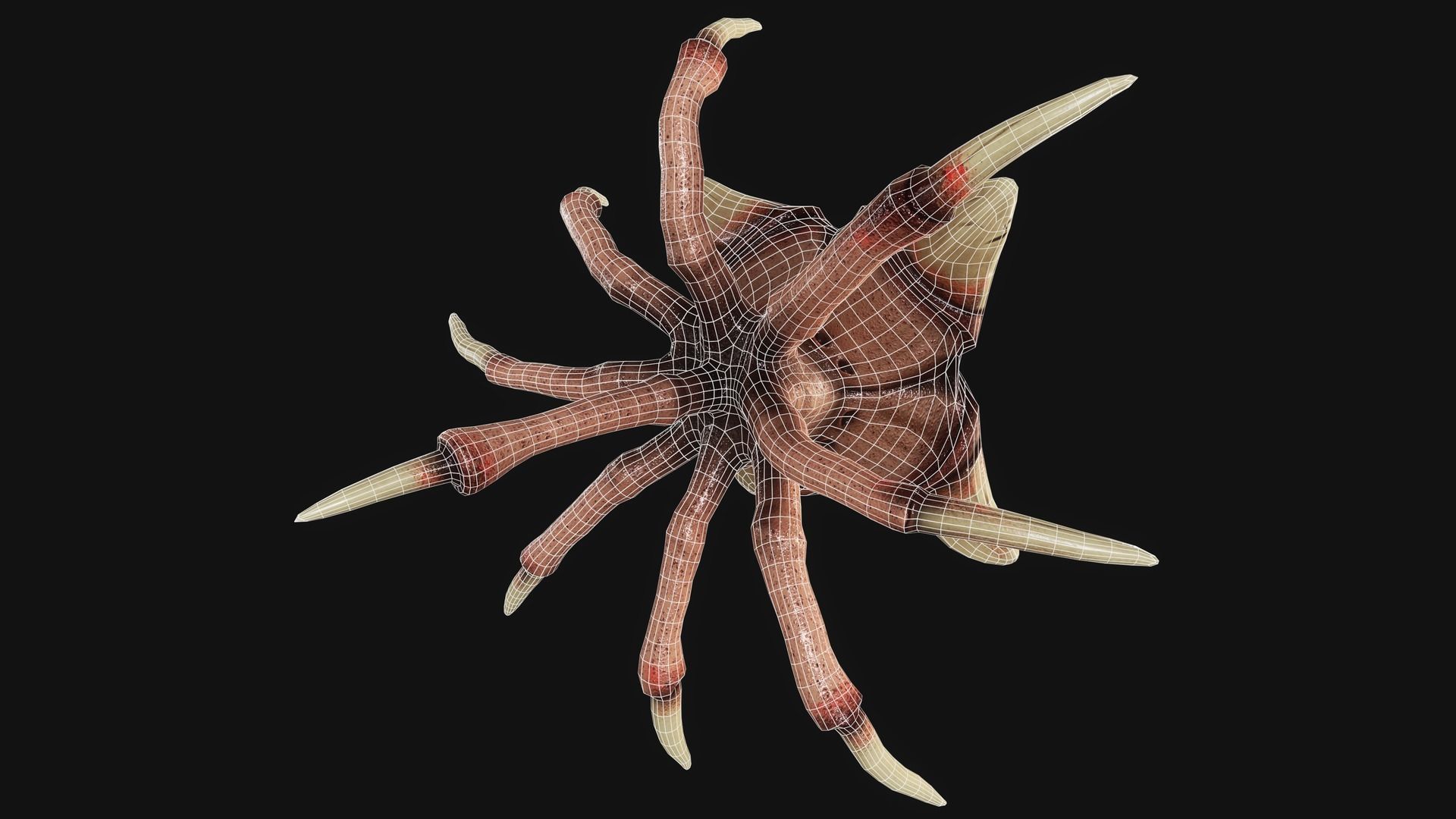 3D model Heavy Bone Monster VR / AR / low-poly rigged animated | CGTrader