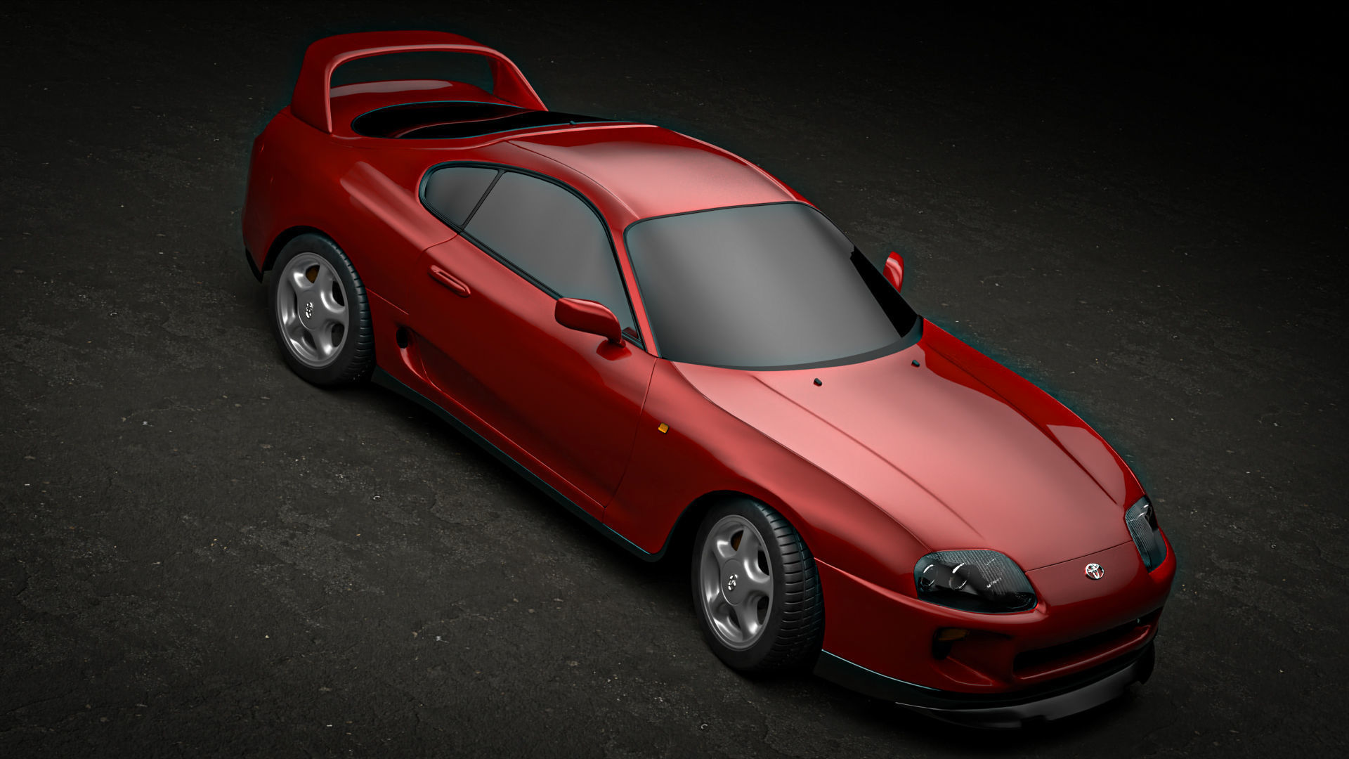 Toyota Supra MK4 3D model | CGTrader