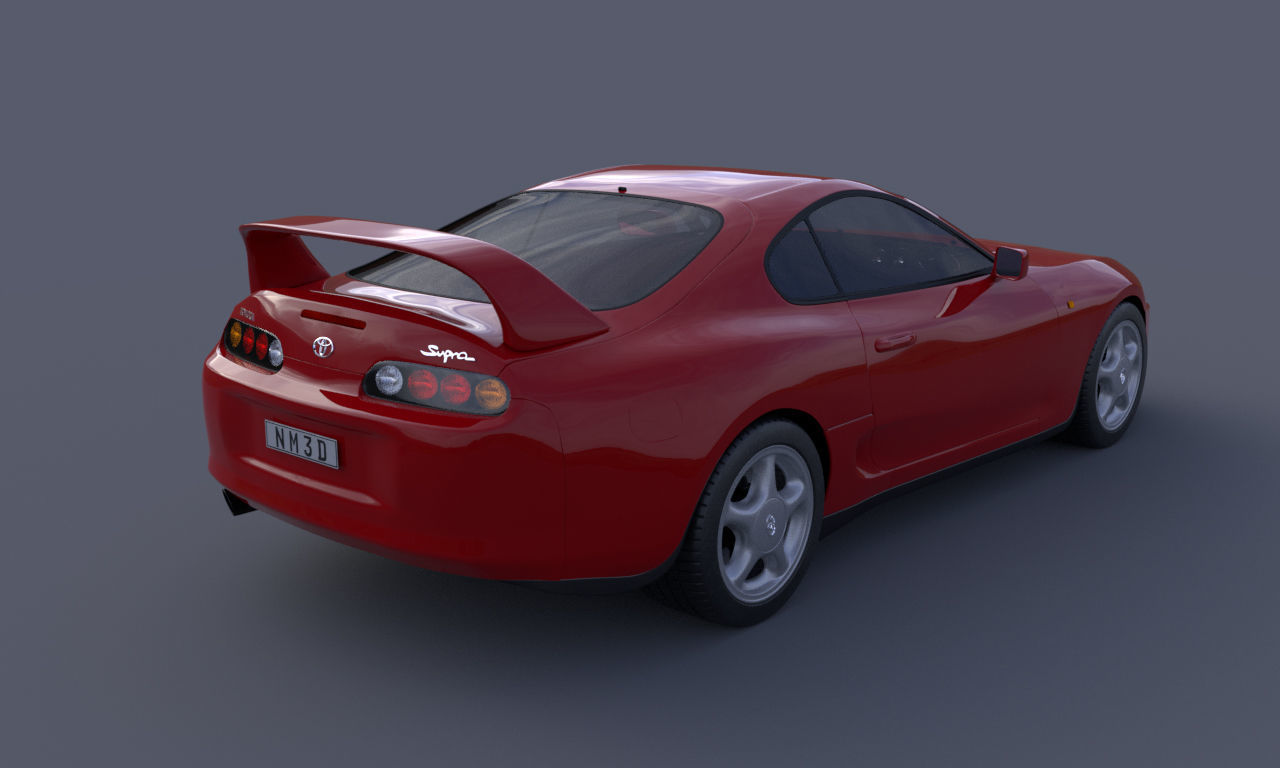 Toyota Supra MK4 3D model | CGTrader