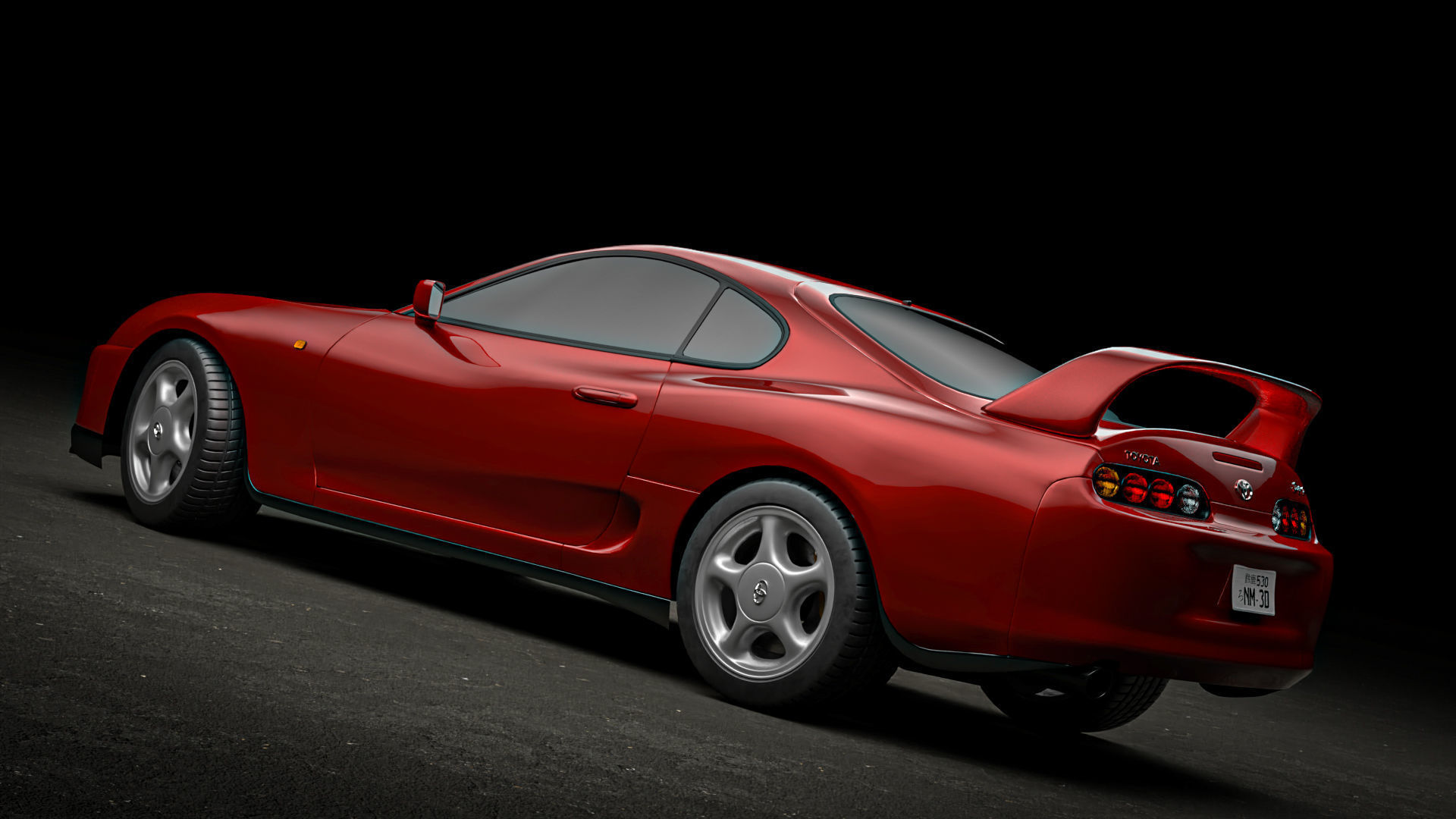 Toyota Supra MK4 3D model | CGTrader