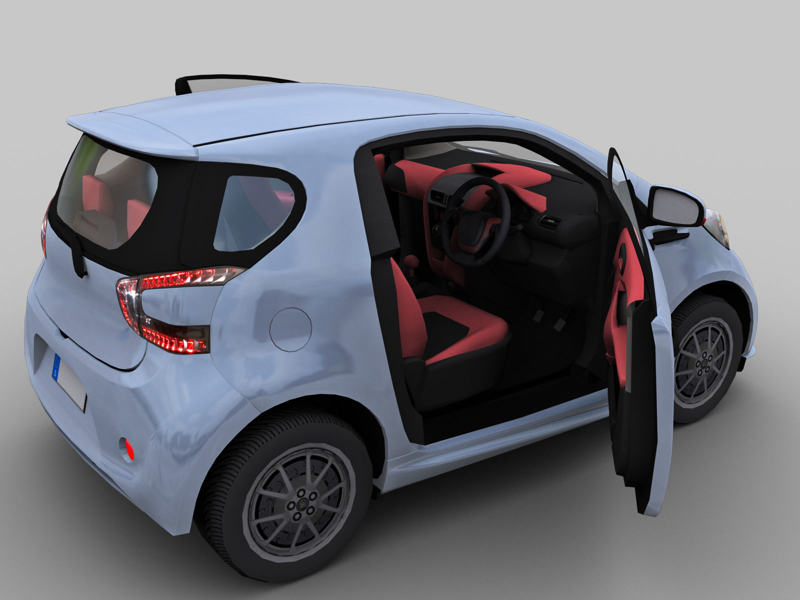 3D model Aston Martin Cygnet VR / AR / low-poly | CGTrader