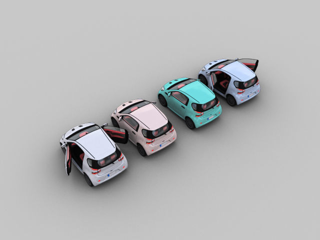3D model Aston Martin Cygnet VR / AR / low-poly | CGTrader