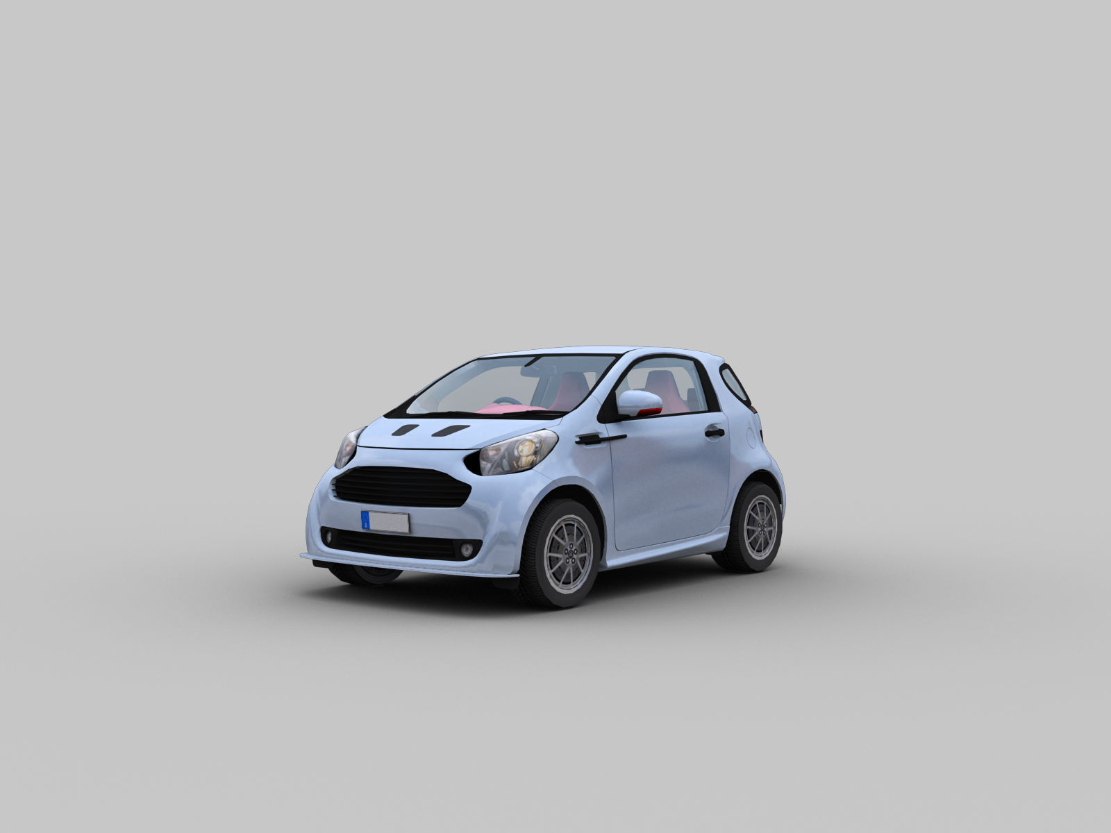 3D model Aston Martin Cygnet VR / AR / low-poly | CGTrader