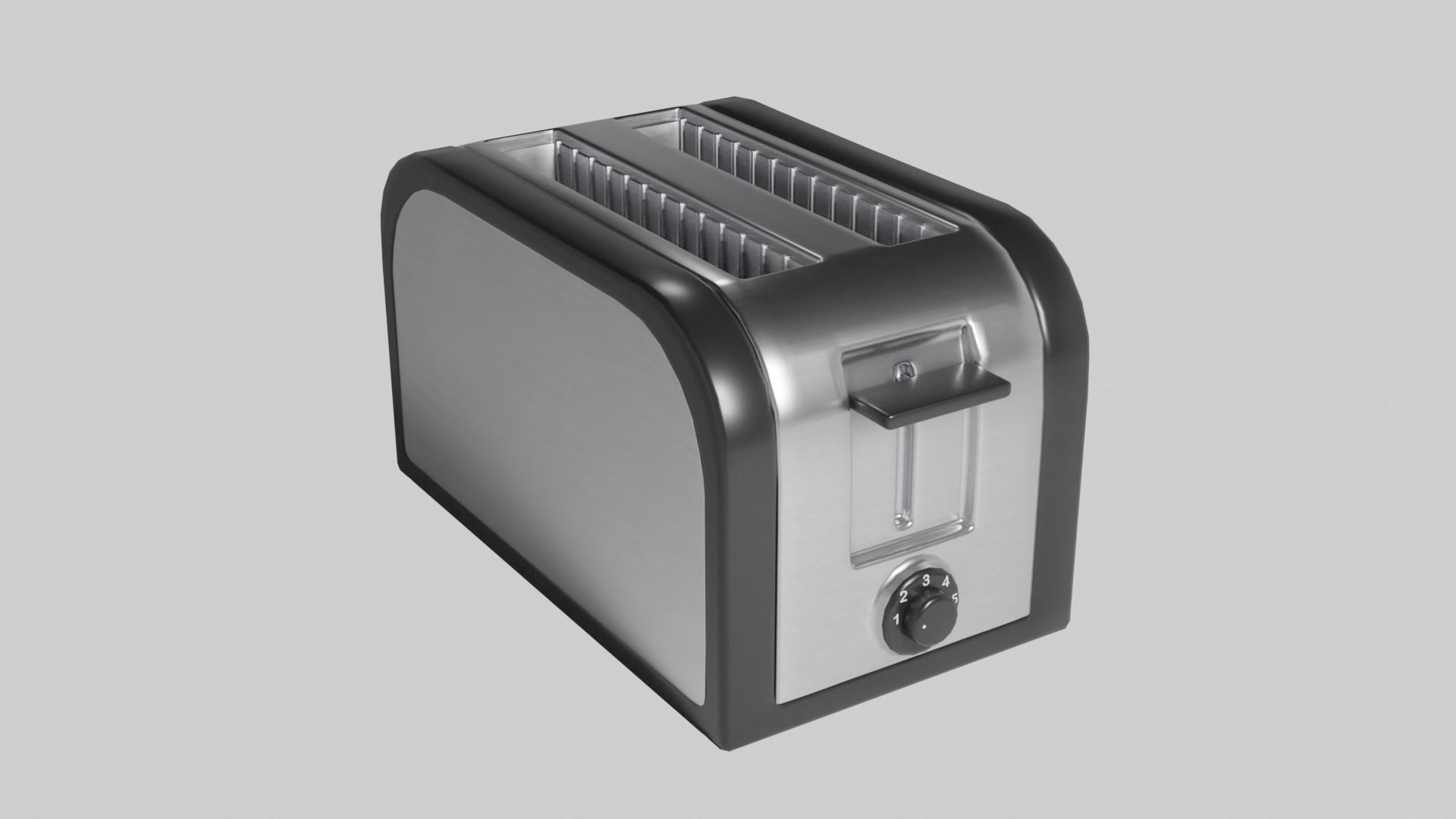 3D model 2-Slice Toaster VR / AR / low-poly | CGTrader