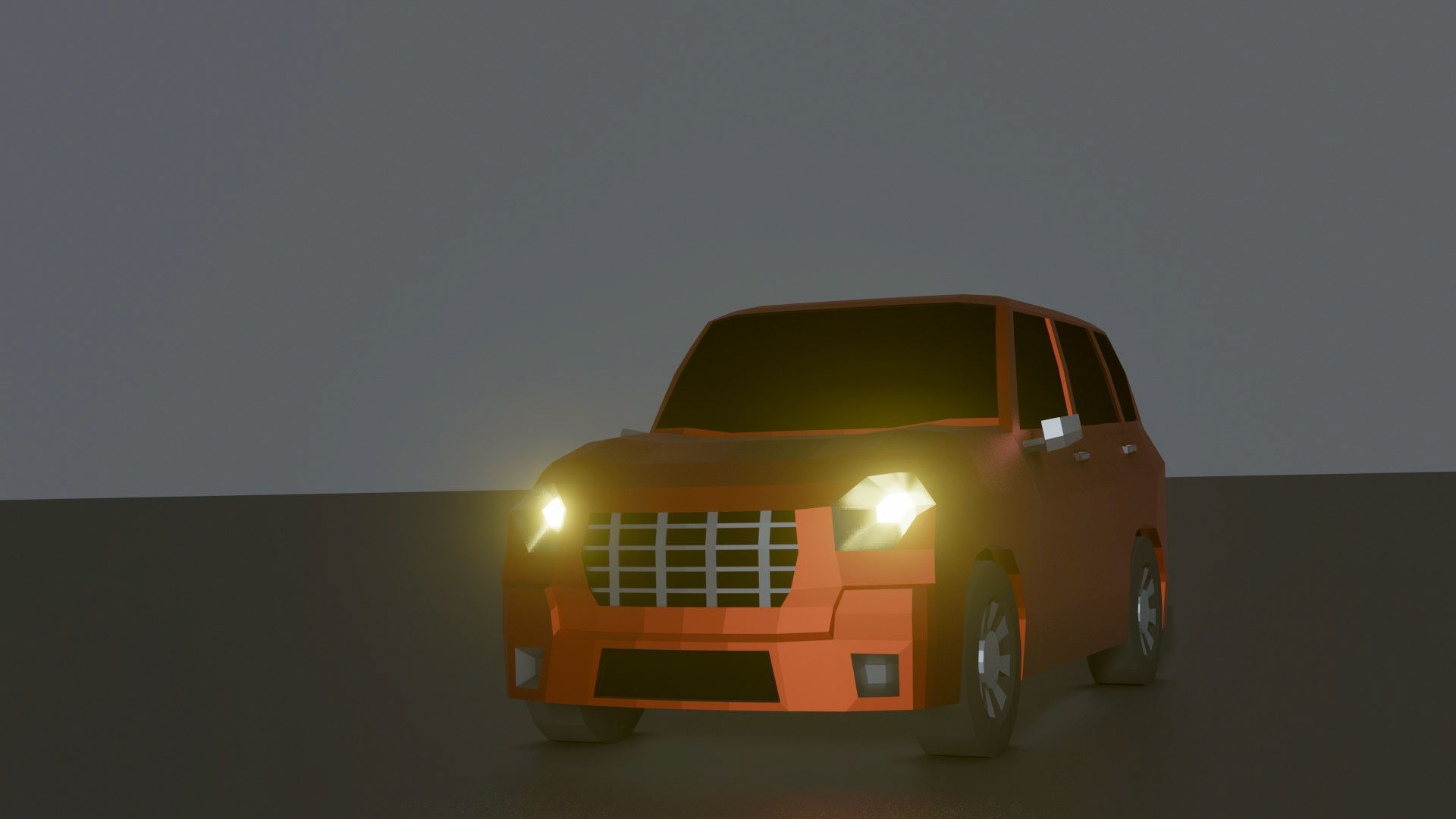 Low Poly Modern SUV free VR / AR / low-poly 3D model | CGTrader