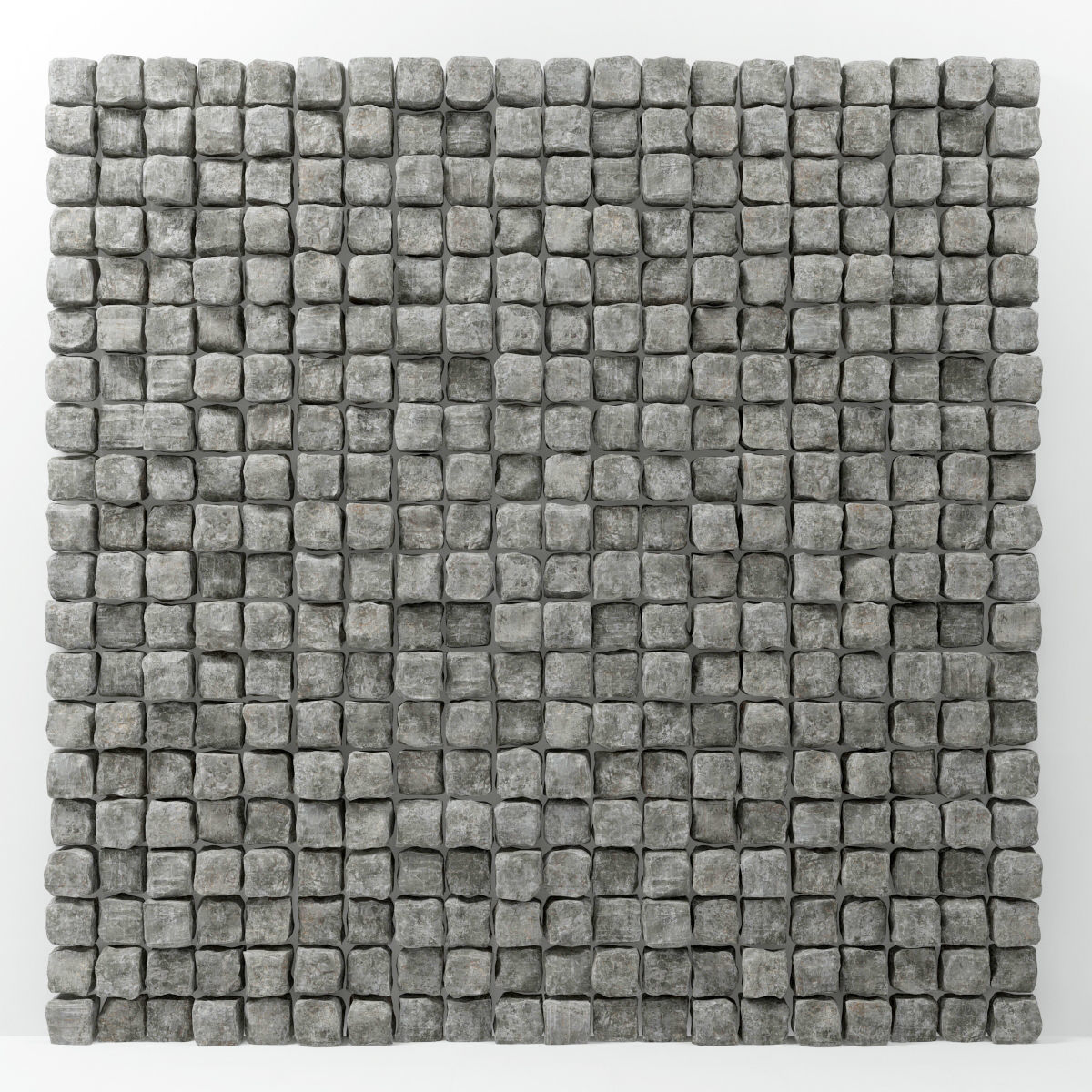 Stone cube granite panel n1 3D model | CGTrader