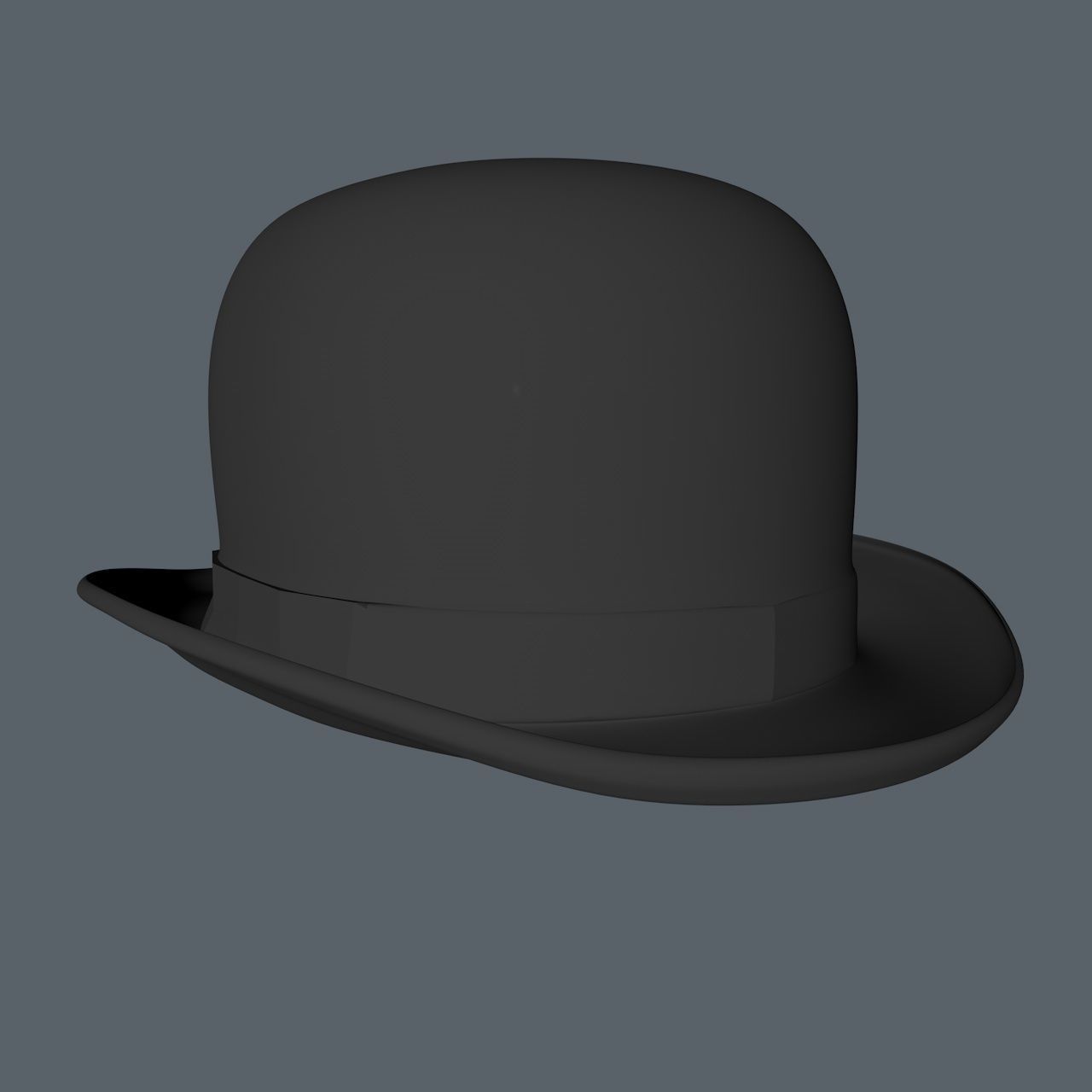 Bowler Hat Head Wear 3D model | CGTrader