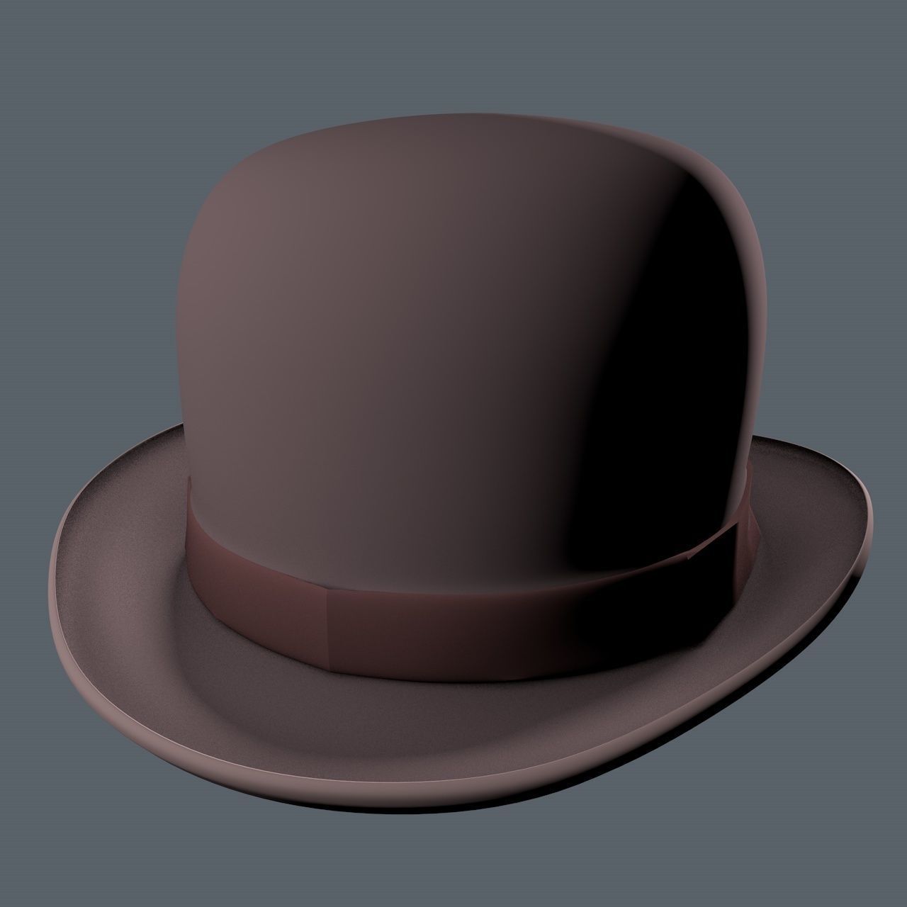 Bowler Hat Head Wear 3D model | CGTrader