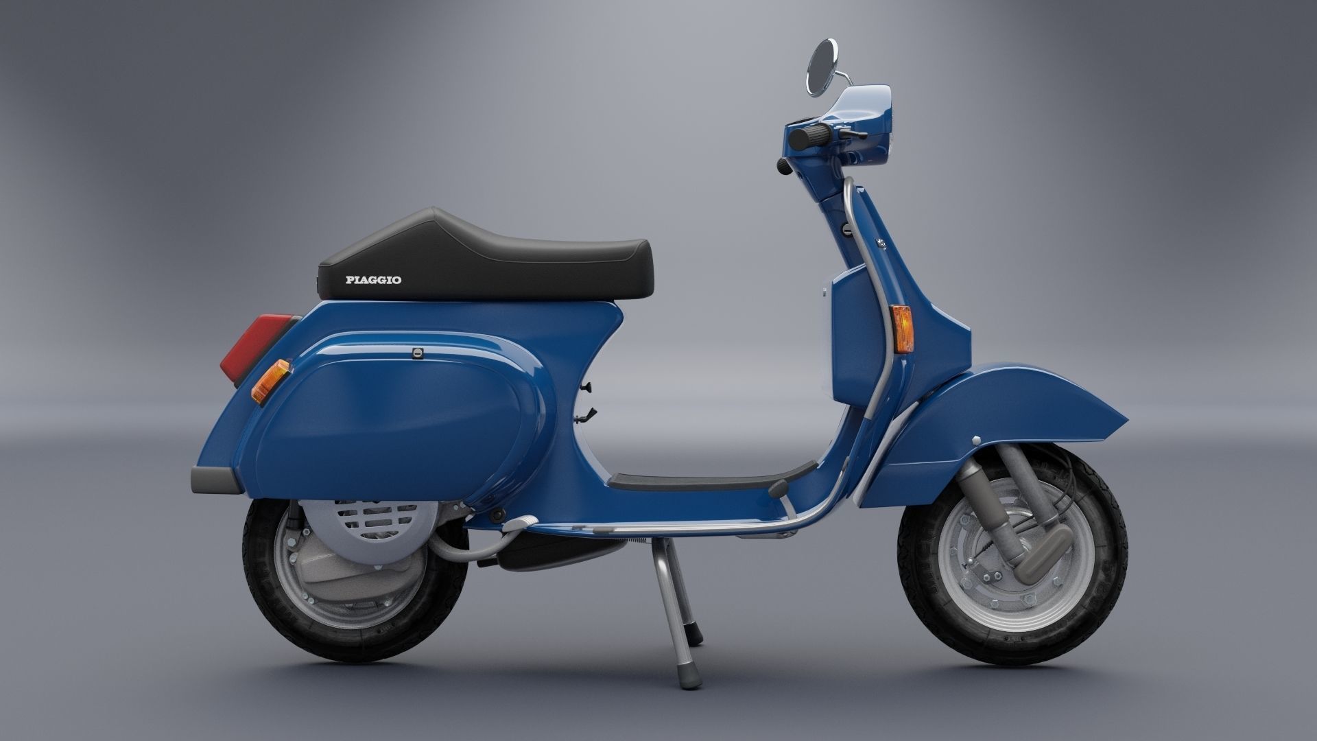 Vespa PK-50 1982 3D model | CGTrader