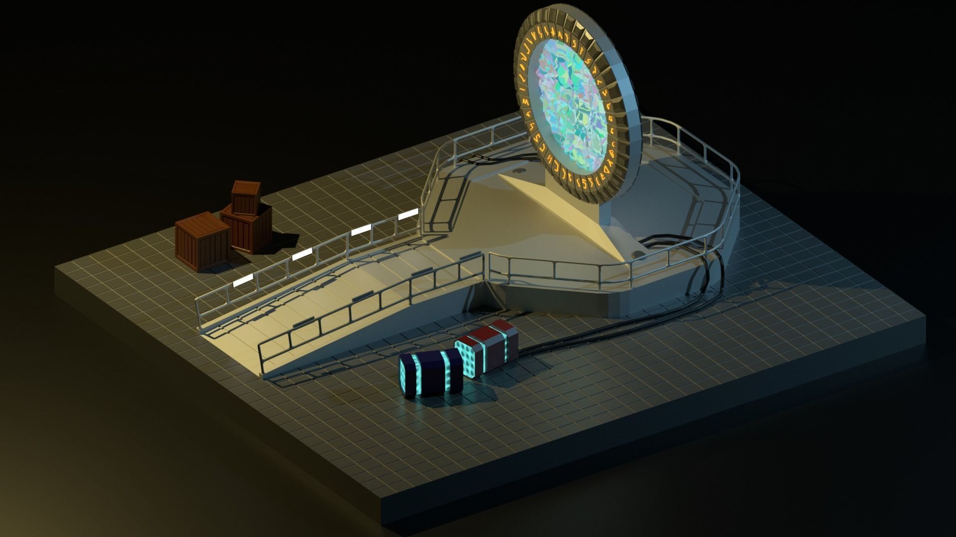 Portal 3D model | CGTrader