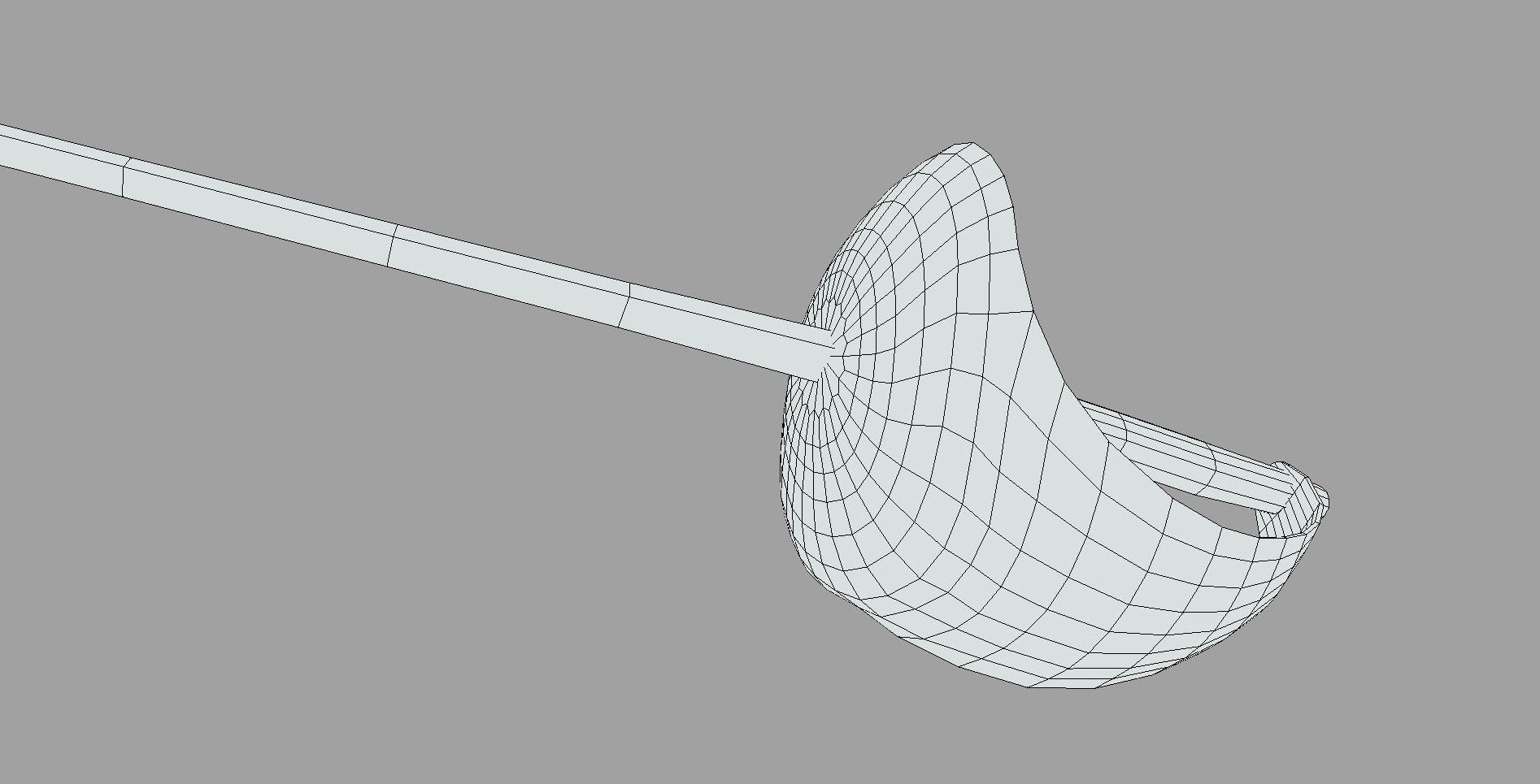3D model A used sabre fencing weapon VR / AR / low-poly | CGTrader