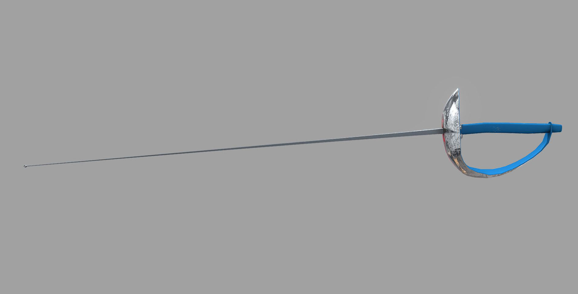 3D model A used sabre fencing weapon VR / AR / low-poly | CGTrader