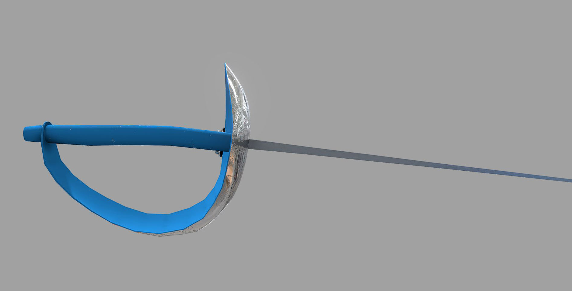3D model A used sabre fencing weapon VR / AR / low-poly | CGTrader