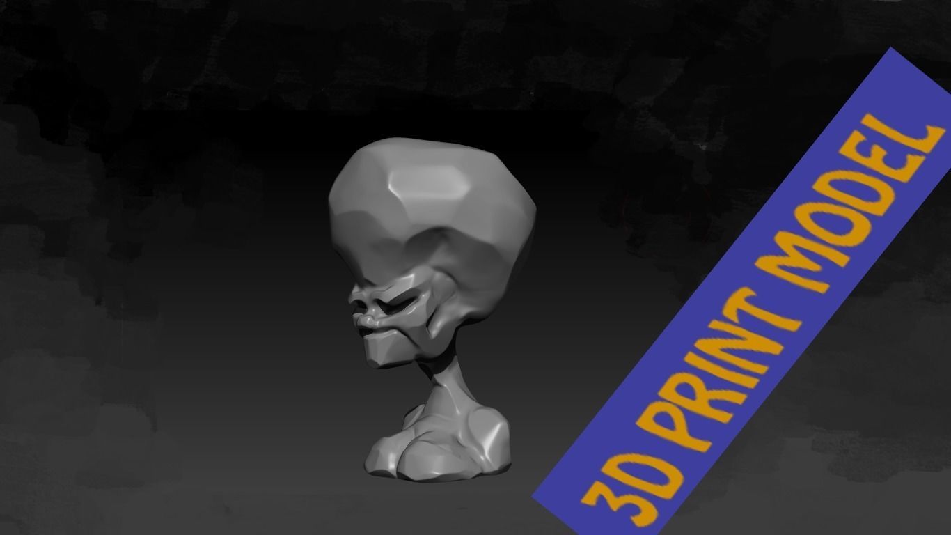 stylised old women 3D model 3D printable | CGTrader