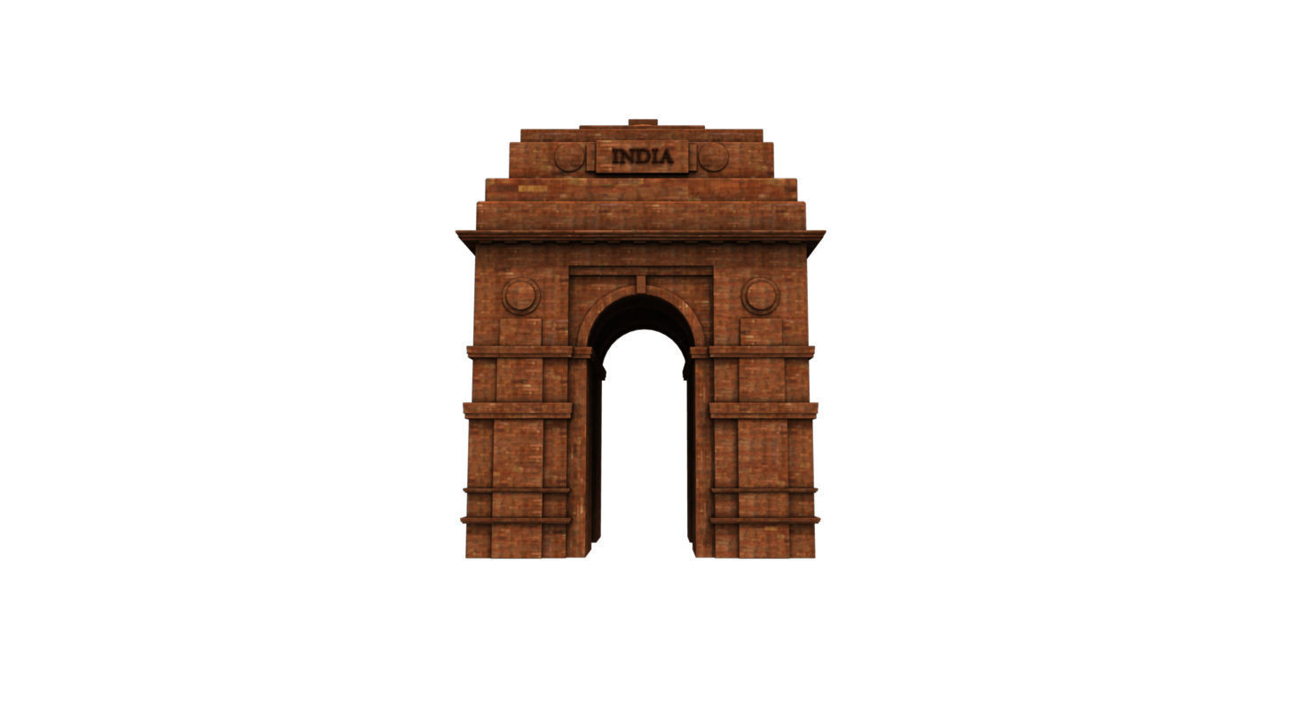 india gate 3d model 3D model | CGTrader