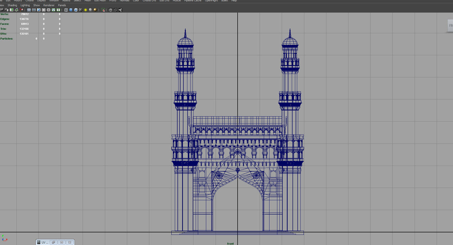 hyderabad charminar 3d model 3D model | CGTrader