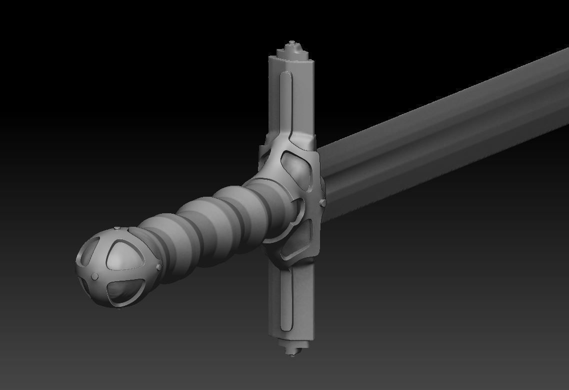 Sword high-poly project 3D model 3D model | CGTrader