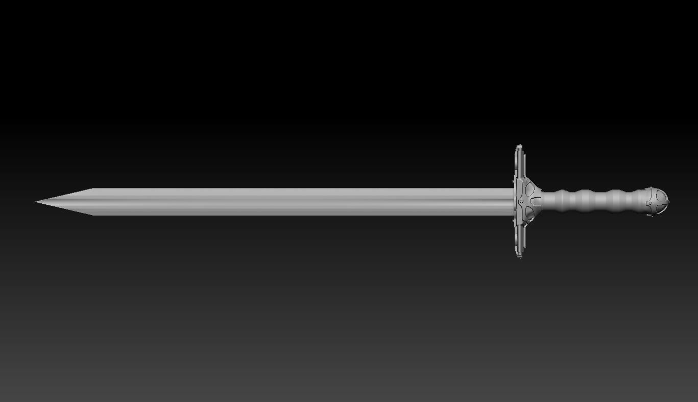 Sword high-poly project 3D model 3D model | CGTrader