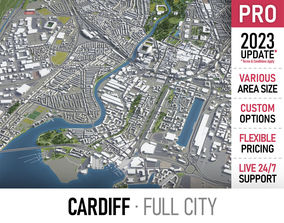 Cardiff 3D Models | CGTrader