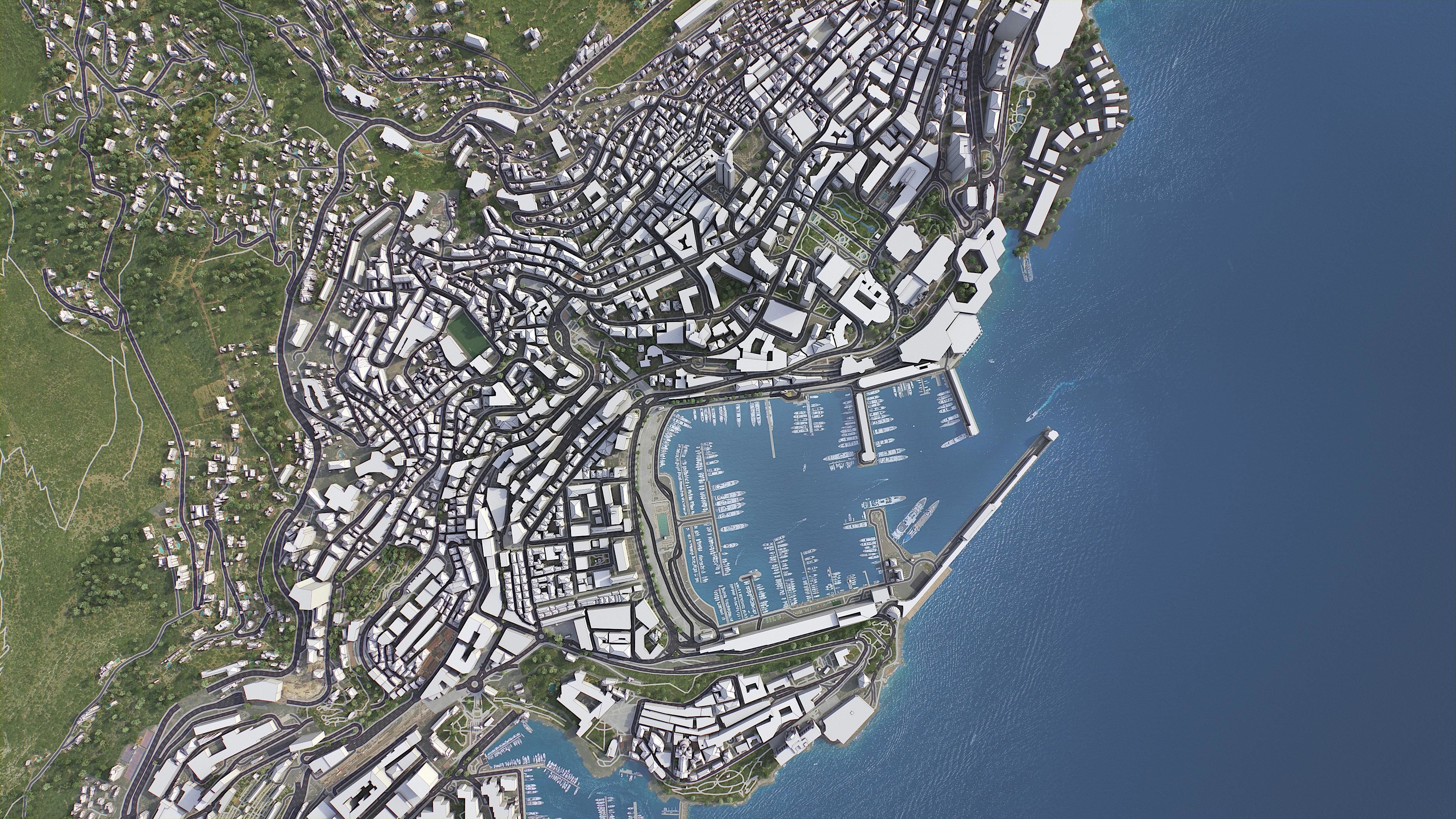 3D model Monaco VR / AR / low-poly | CGTrader