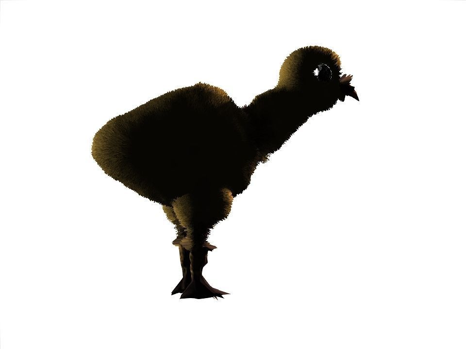 3D model Giant Chicky Bird Puppet VR / AR / low-poly | CGTrader