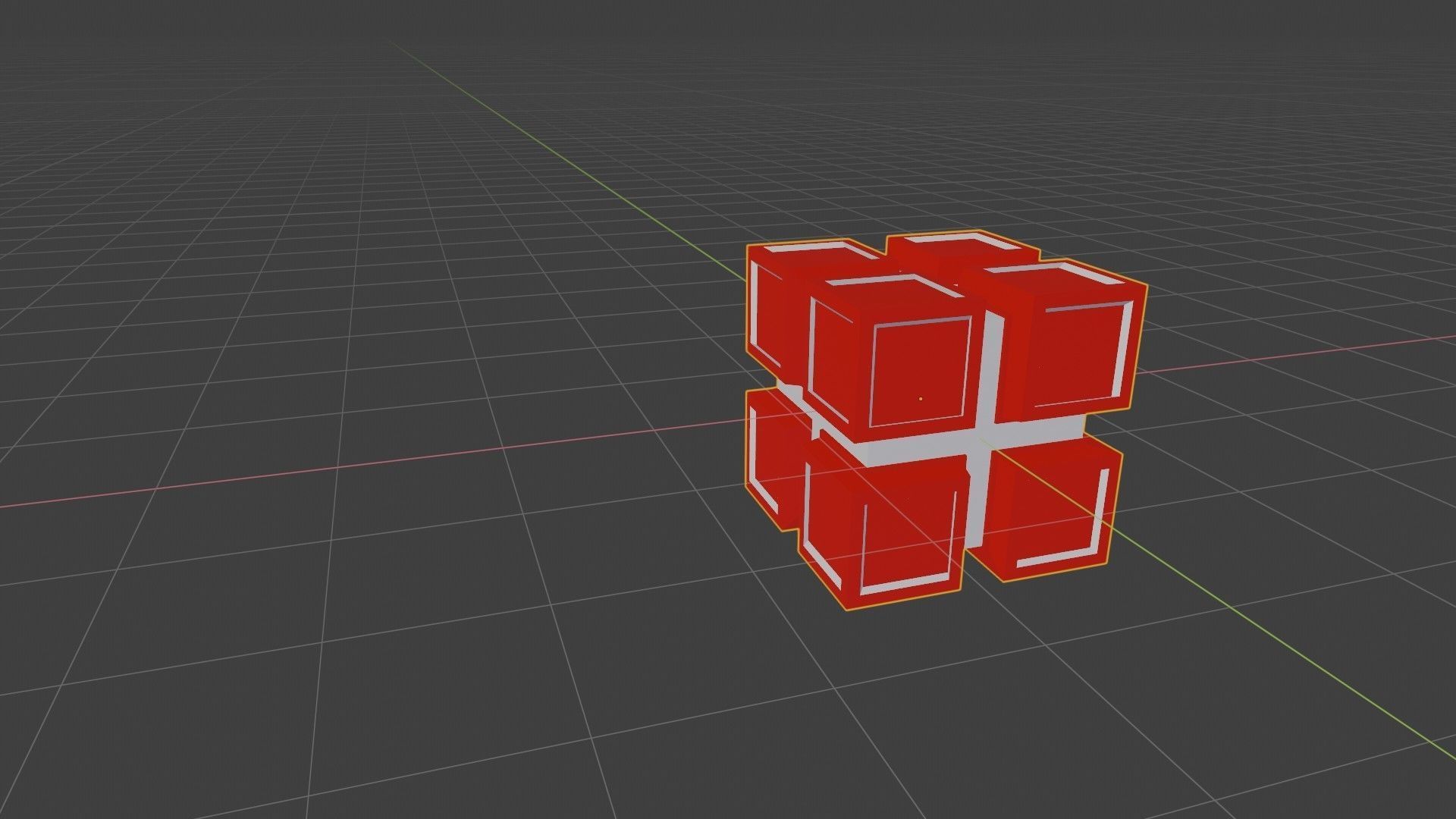 3D model Low poly Sci Fi cube 1 VR / AR / low-poly | CGTrader