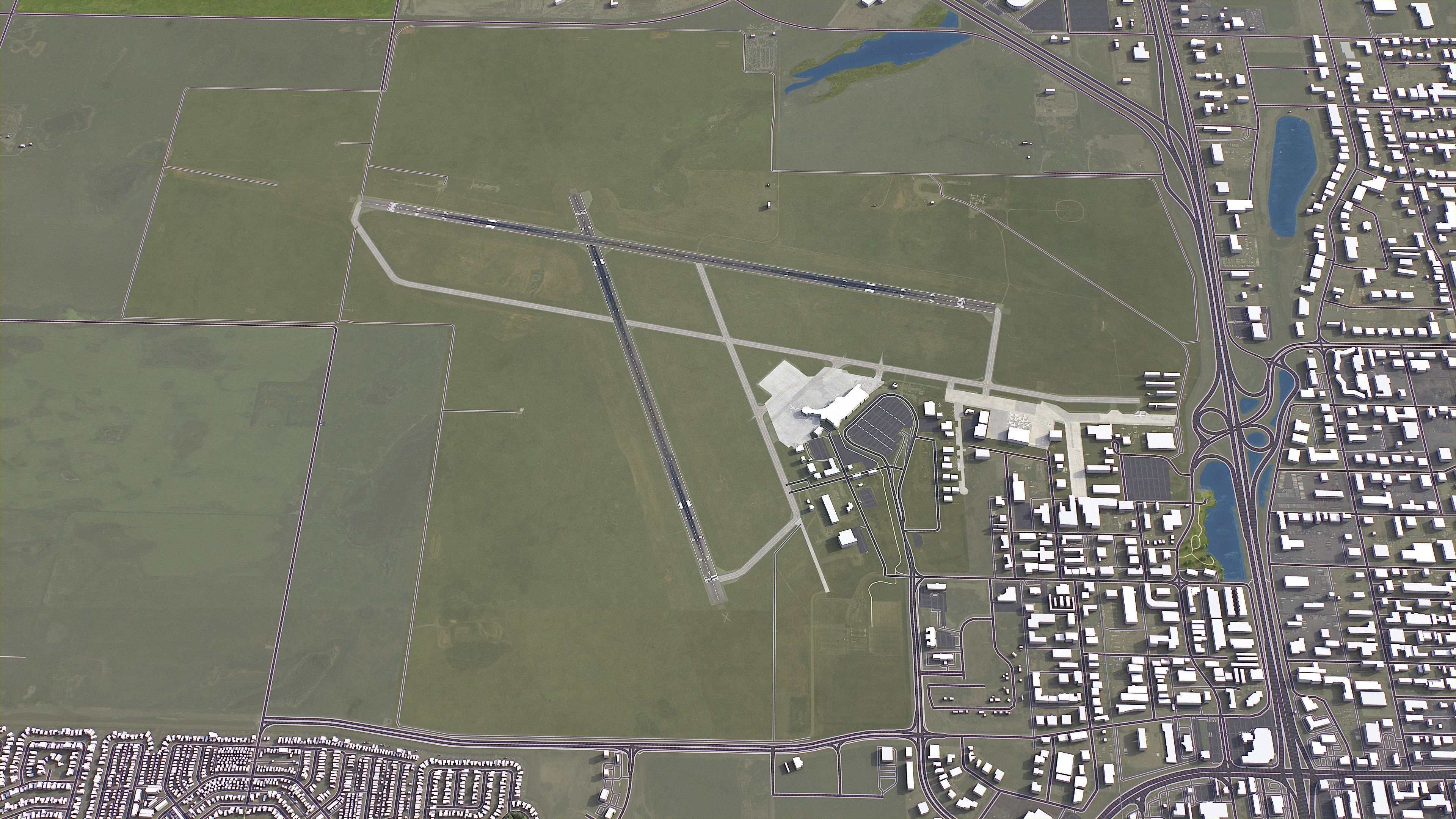 3D model Saskatoon - 3D City Model VR / AR / low-poly | CGTrader